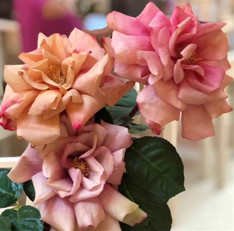 Make a Wedding Bouquet with Artificial Roses I Winward Home
