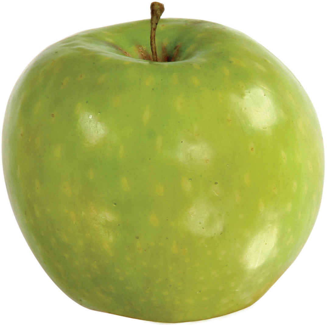 Hand-painted Realistic Faux Granny Apples (set of 6) | Winward Home